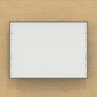 China 96 Inch Smart Interactive Whiteboard with 3840*2160 Resolution and 180 Points/Second Cursor Speed for sale