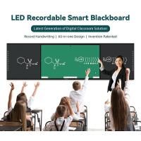 China 65 Inch Smart Digital Whiteboard with I3/I5/I7/I9 Processor and Multi-User Support for School Teaching for sale
