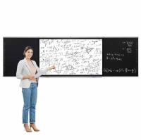 China 75 Inch Smart Digital Blackboard with 4K Flat Writing Panel and Multi-User Support for sale