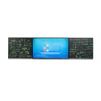 China 65 Inch 4K Flat Writing Panel Intelligent Digital Board with I3/I5/I7/I9 Processor and Multi-User Support for sale