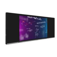 China 86 Inch 4K Flat Writing Panel Smart Digital Blackboard with 5000:1 Contrast Ratio for Interactive Teaching and Meetings for sale