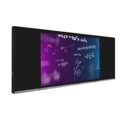 China 86 Inch 4K Flat Writing Panel Smart Digital Blackboard with 5000:1 Contrast Ratio for Interactive Teaching and Meetings for sale