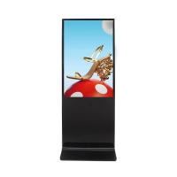 China 43 Inch HD Floor Standing Digital Signage Display 1920x1080 Resolution 8GB/16GB Storage Android Windows for sale