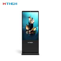 China 49 Inch Floor Standing Digital Signage Display with 8GB/16GB Storage and Wi-Fi/Bluetooth/USB Connectivity for sale