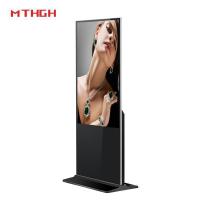 China 49 Inch Floor Standing Digital Signage with Wi-Fi/Bluetooth/USB Connectivity and 8GB/16GB Storage for sale