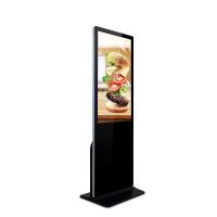 China 49 Inch Floor Standing Digital Signage with Wi-Fi/Bluetooth/USB Connectivity and Audio/Headphone Outputs for sale