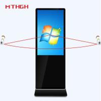 China 49 Inch 1080P Resolution Floor Standing Digital Signage with 8GB Storage and Wi-Fi/Bluetooth/USB Connectivity for sale