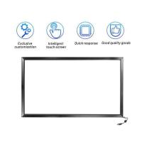 China 55 Inch IR Touch Screen with 90% Light Transmission and 8ms Response Time for Interactive Displays for sale