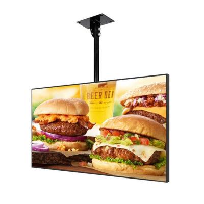 China Wall Mounted Digital Signage with 450 Cd/m² Brightness, AC100V-240V (50HZ-60HZ) Power, and 10-point Capacitive Touch Screen for sale