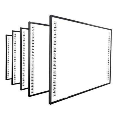 China 60 Million Touches Interactive Whiteboard with 83~150 Inch Custom Size and Infrared, Capacitive, Electromagnetic Touch Technology for sale
