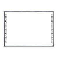 China 60 Million Touches Interactive Whiteboard with 83~150 Inch Custom Size and Infrared, Capacitive, Electromagnetic Touch Technology for sale