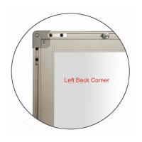 China 60 Million Touches Interactive Whiteboard with 83~150 Inch Custom Size and Infrared, Capacitive, Electromagnetic Touch Technology for sale