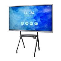China Interactive Touch Screen Whiteboard with 3840x2160 4K Screen, 20 Points Touch, and Android 13.0 Smart Display for sale