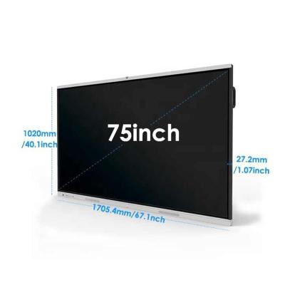 China Immersive Touchscreen Demo Board 3840x2160 4K Resolution 1200 1 Contrast Ratio Smart Display Panel for sale
