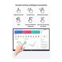 China Interactive Touch Whiteboard Ultimate Presentation With HDMI I/O And OPS PC I9 Connectivity Solution for sale