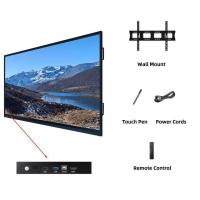 China Interactive Touch Whiteboard Ultimate Presentation With HDMI I/O And OPS PC I9 Connectivity Solution for sale