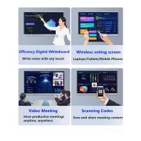 China 178° H/V Viewing Angle Interactive Touch Screen Whiteboard Presentation Board For Professional Presentations for sale