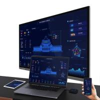 China 86 Inch System Version Android 13.0 Interactive Touch Screen Display Demo Board for sale