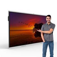 China Interactive Whiteboard Touch Screen Presentation Board HDMI/USB/Bluetooth/Wi-Fi For Conference/Teaching for sale