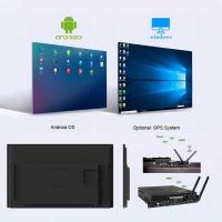 China Interactive Whiteboard with 20-Point Touch, Android 13.0, and 350cd/m2 Brightness for Classroom Presentations for sale