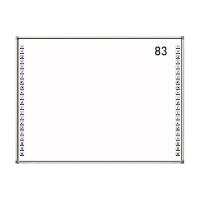 China 83 Inches Smart Interactive Whiteboard with 20-Point Touch and 6ms Response Time for Workspaces for sale