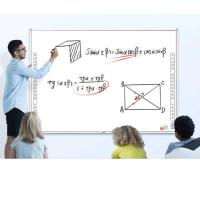 China 83 Inches Smart Interactive Whiteboard with 20-Point Touch and 6ms Response Time for Workspaces for sale