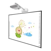 China 86'' Smart Board Interactive Whiteboard with Infrared Touch and 10-Point Multi-Touch for Classroom for sale