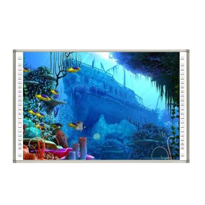 China 106 Inches Interactive Whiteboard with 20-Point Touch and Infrared Technology for Smart Classrooms for sale