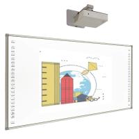 China 120 Inch 32768*32768 Infrared Interactive Whiteboard with 180 Points/second Cursor Speed for sale