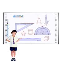 China 86 Inch Infrared Touch Interactive Whiteboard with 10 Touch Points for Education and Conference for sale