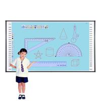 China 86 Inch Infrared Touch Interactive Whiteboard with 10 Touch Points for Education and Conference for sale