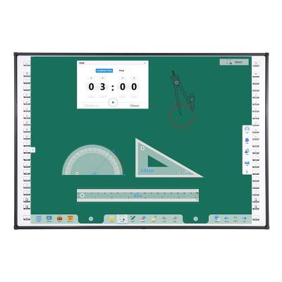 China 120 Inch 10 Point Touch Interactive Whiteboard Wall Mounted Smart Board for Classroom Education for sale