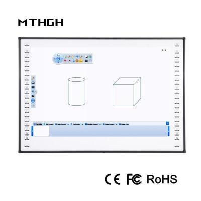 China 86 Inch Interactive Smart Board with Infrared Touch and 4K Resolution for Education and Conference for sale