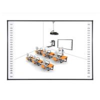 China 83 Inch Infrared Interactive Whiteboard with Ceramic Nano Surface and 10 Touch Points for sale