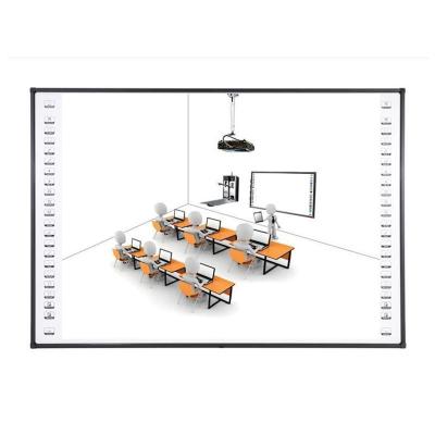 China 83 Inch Infrared Interactive Whiteboard with Ceramic Nano Surface and 10 Touch Points for sale