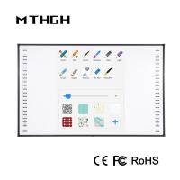 China 86 Inch Infrared Touch Technology Interactive Whiteboard with 3840X2160 Resolution for Smart Board and Digital Whiteboard for sale