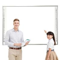 China 96 Inch Interactive Whiteboard with 10 Touch Points and Infrared Technology for Smart Classrooms for sale