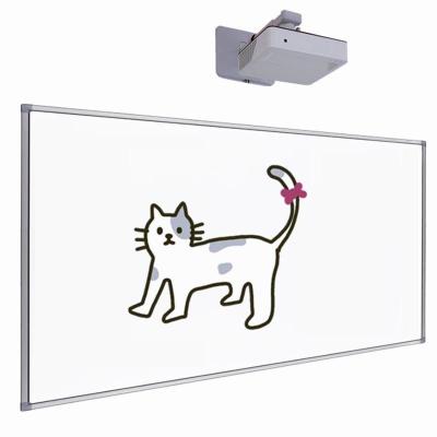 China Smart Conference Interactive Whiteboard with 32768x32768 Touch Resolution and 10/20-Point Touch for 120 Inch Projection for sale