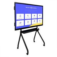 China 55 Inch Interactive Whiteboard with 4K Resolution and 50000 Hours Life Time for Smart Classrooms for sale