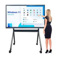 China 65 Inch 4K Resolution Interactive Whiteboard with Android 13.0 for Smart Classroom Teaching for sale