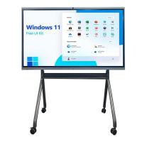 China 65 Inch 4K Screen Panels Interactive Touch Screen Whiteboard with 178° H/V Viewing Angle for Smart Education for sale