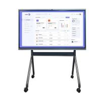 China 65 Inch 4K Screen Panels Interactive Touch Screen Whiteboard with 178° H/V Viewing Angle for Smart Education for sale