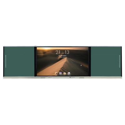 China 65 75 86 Inch Interactive Smart Digital Blackboard with 4K Flat Writing Panel and Multi-User Support for Dynamic Presentations for sale