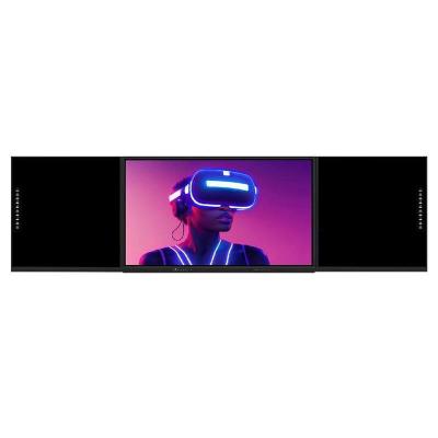 China 75 Inch Smart Digital Blackboard with 180-260V AC Input and 4K Flat Writing Panel for Interactive Teaching for sale