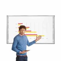 China 86 Inch Intelligent Digital Whiteboard with 60 Million Touch Interactions and Infrared Technology for sale