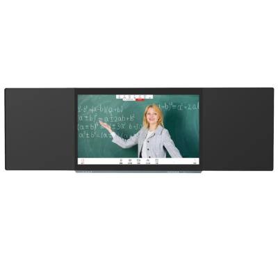 China 75 Inch Smart Digital Blackboard with Infrared 40 Touch Points and Capacitive Touch for Interactive Classroom Teaching for sale