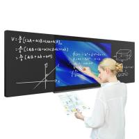 China 75 Inch Smart Digital Blackboard with Infrared 40 Touch Points and Capacitive Touch for Interactive Classroom Teaching for sale