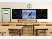 China 75 Inch Smart Digital Blackboard with 3840*2160 Resolution and Dual System Support for Interactive Teaching for sale