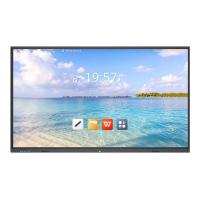 China Android 13.0 8+64G Interactive Whiteboard with Multi-Touch for Classroom and Business for sale