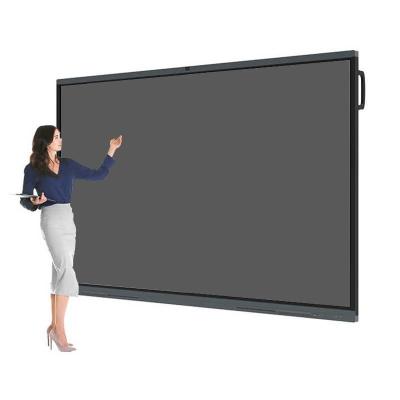 China 65 Inch 4K Interactive Touch Screen Whiteboard with Android 13.0 for Classroom and Conference for sale